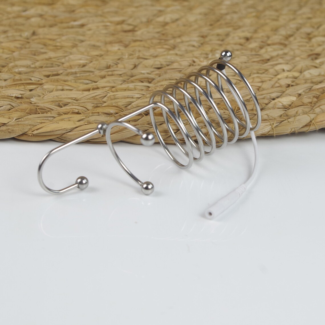 Electro Shock E-stim Cock Ring Butt Plug Sets, Stainless Steel Cock ...