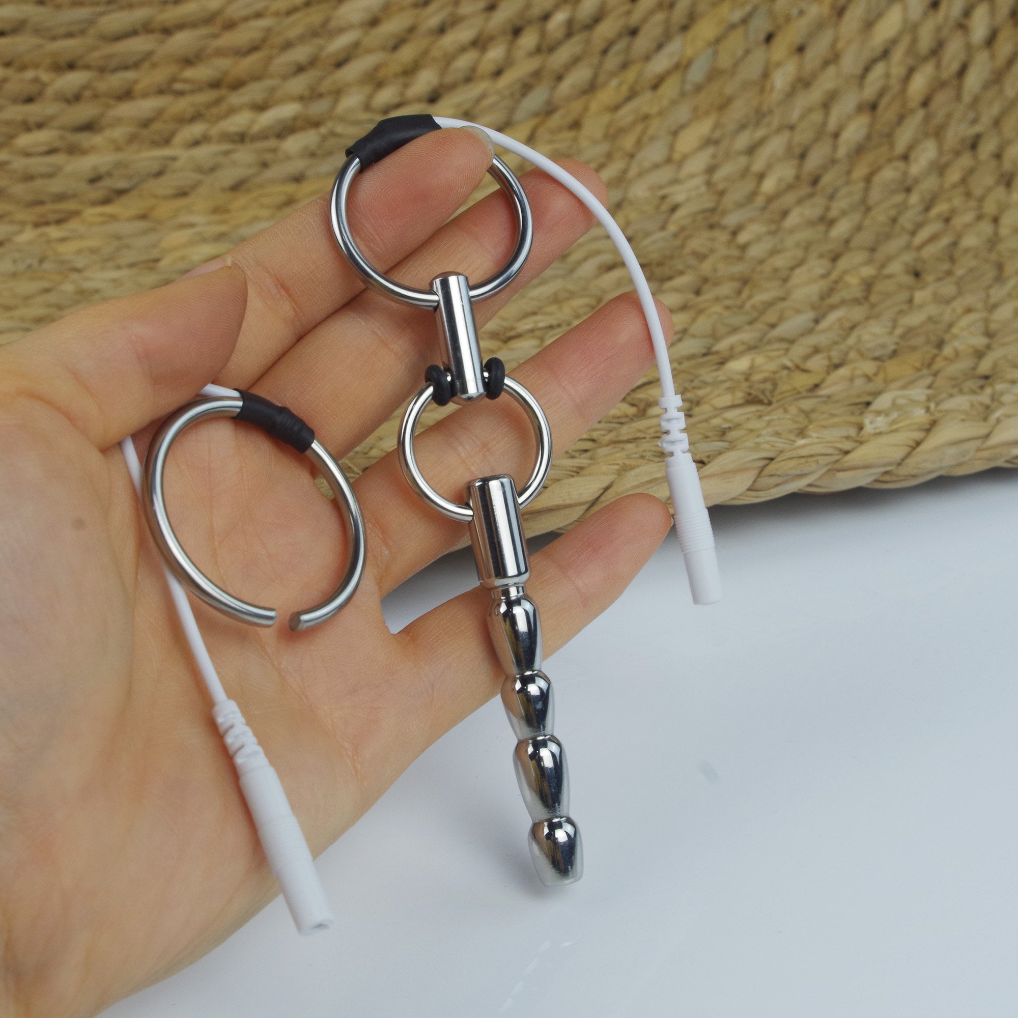 E-stim Urethral Sound Stainless Steel Electric Shock Catheter Electric ...