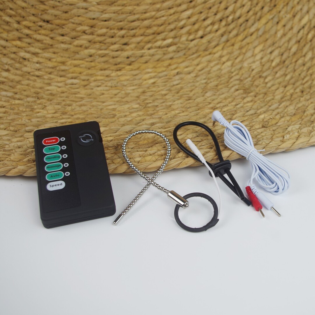 E-stim Urethral Sound Beading, Stainless Steel Ultra-fine Electrastim ...