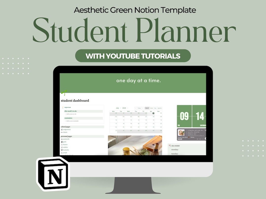 All-in-one Notion Template for Students (with Video Tutorials ...