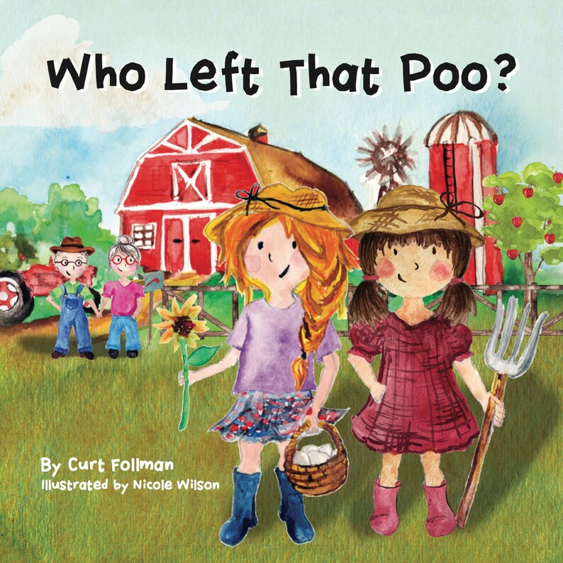 Who Left That Poo Follow Hadley and Olivia as They Explore - Etsy