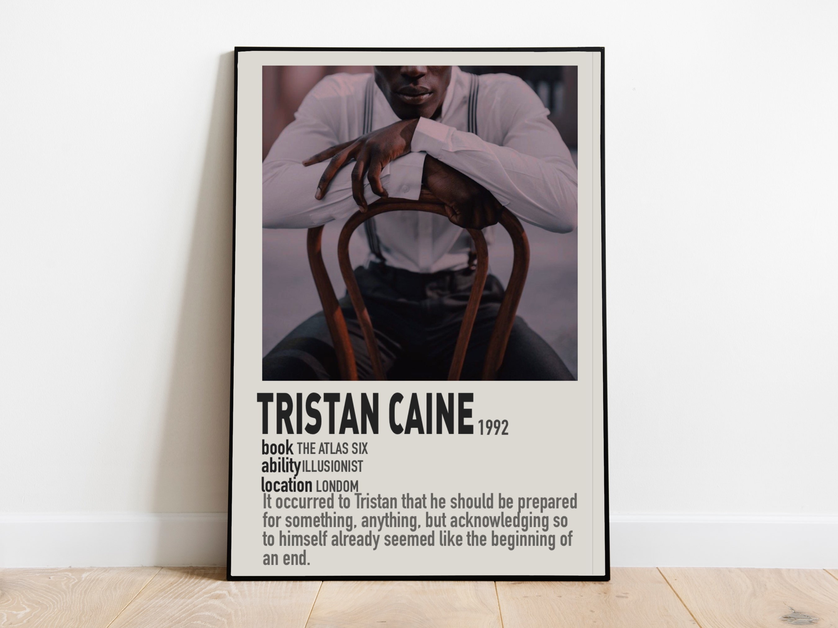 The Atlas Six Polaroid Poster, Aesthetic Book Poster, the Atlas Paradox ...