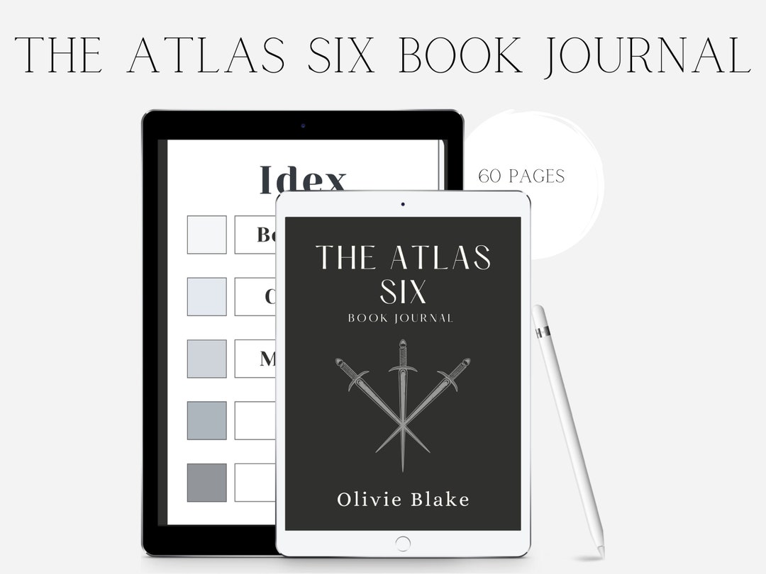 The Atlas Six Book Journal, Reading Journal, Digital Reading Journal ...