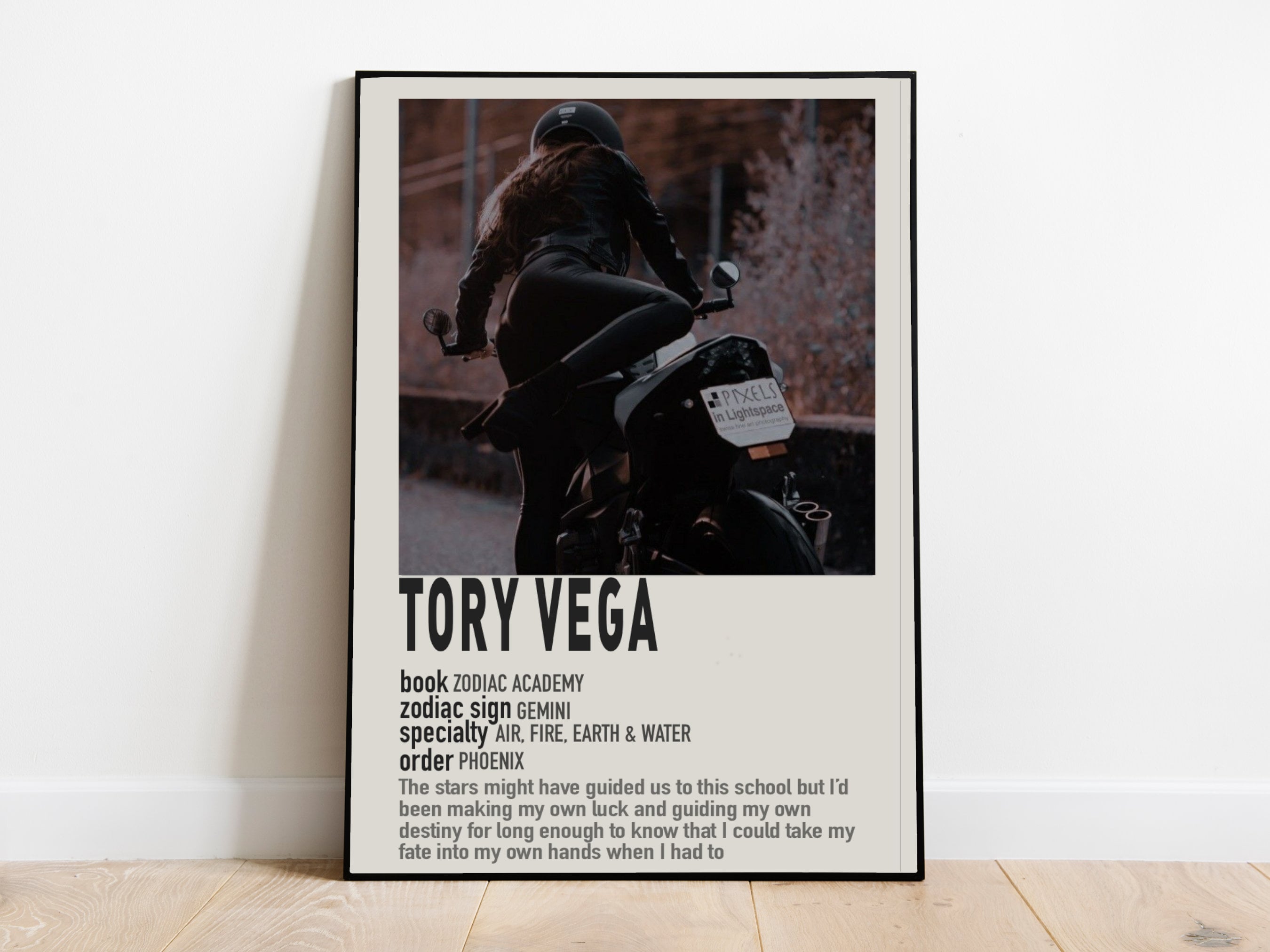 Zodiac Academy Polaroid Poster, Aesthetic Book Poster, Tory Vega, Darcy ...