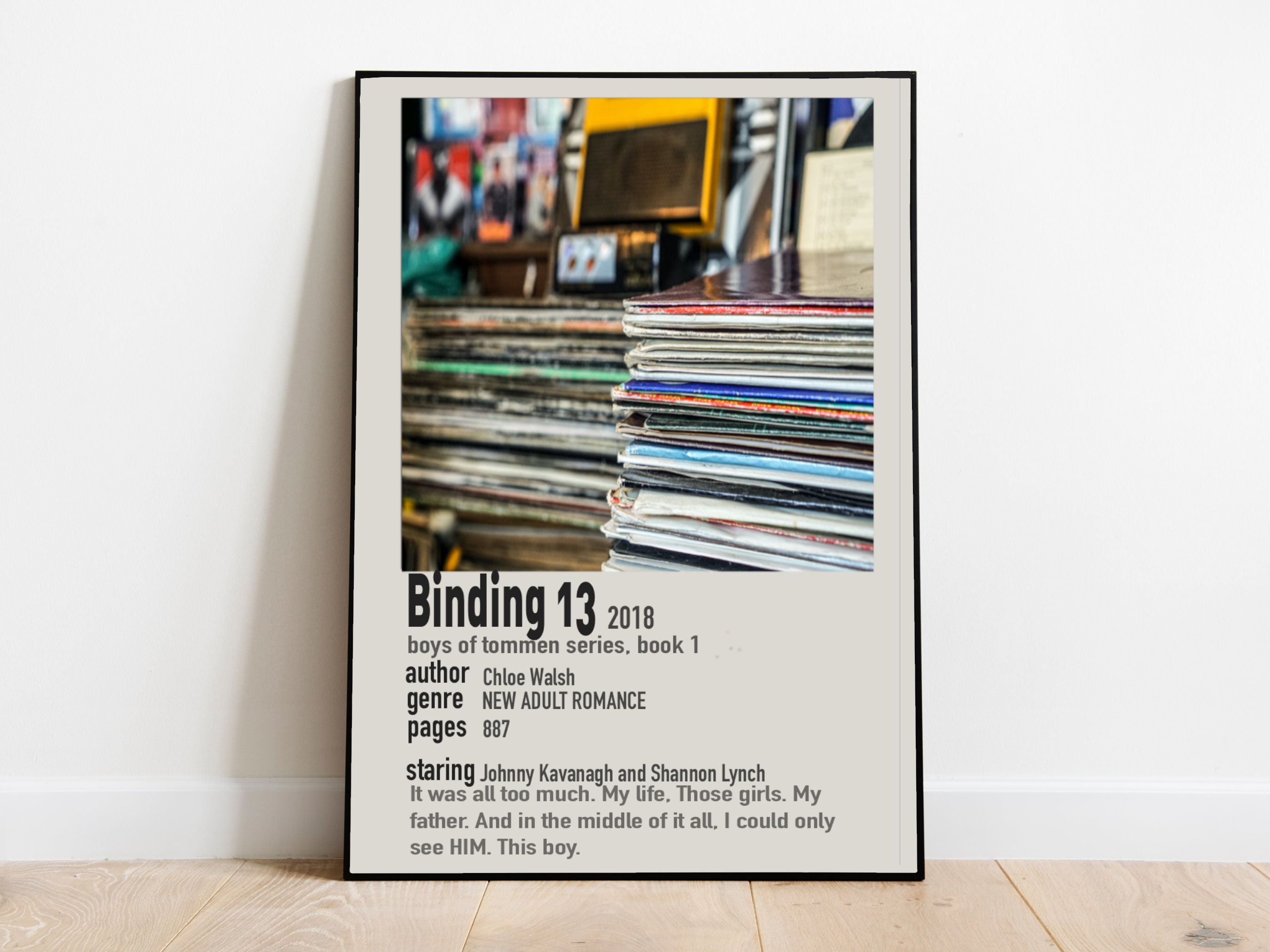 Binding 13 Polaroid Poster Boys Of Tommen Johnny, 50% OFF
