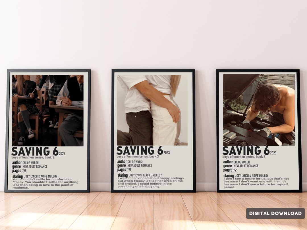Saving 6 Polaroid Poster, Boys of Tommen, Joey Lynch, Aoife Molloy ...