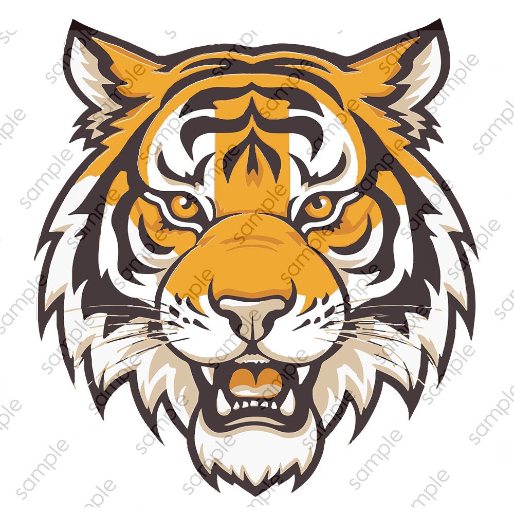 Tiger SVG, Clipart, and PNG Files - Etsy