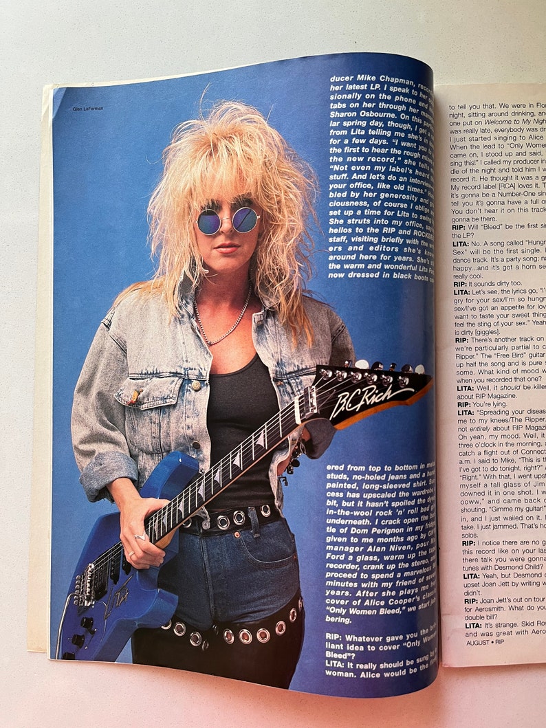 1990 RIP Magazine - Etsy