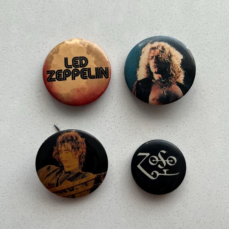 Led Zeppelin Pin - Etsy