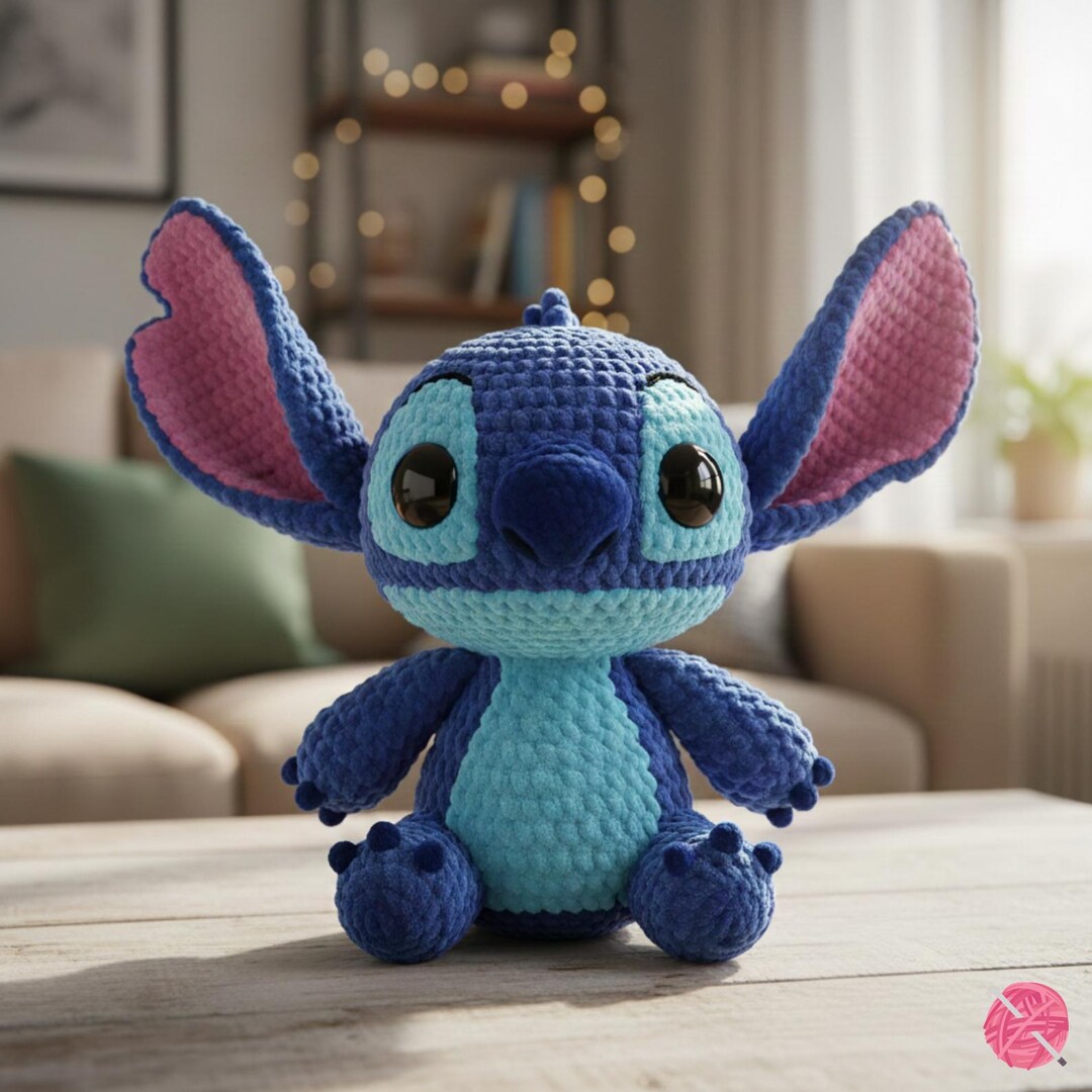 Stitch Amigurumi Crochet Pattern: PDF Tutorial (intermediate) - Etsy