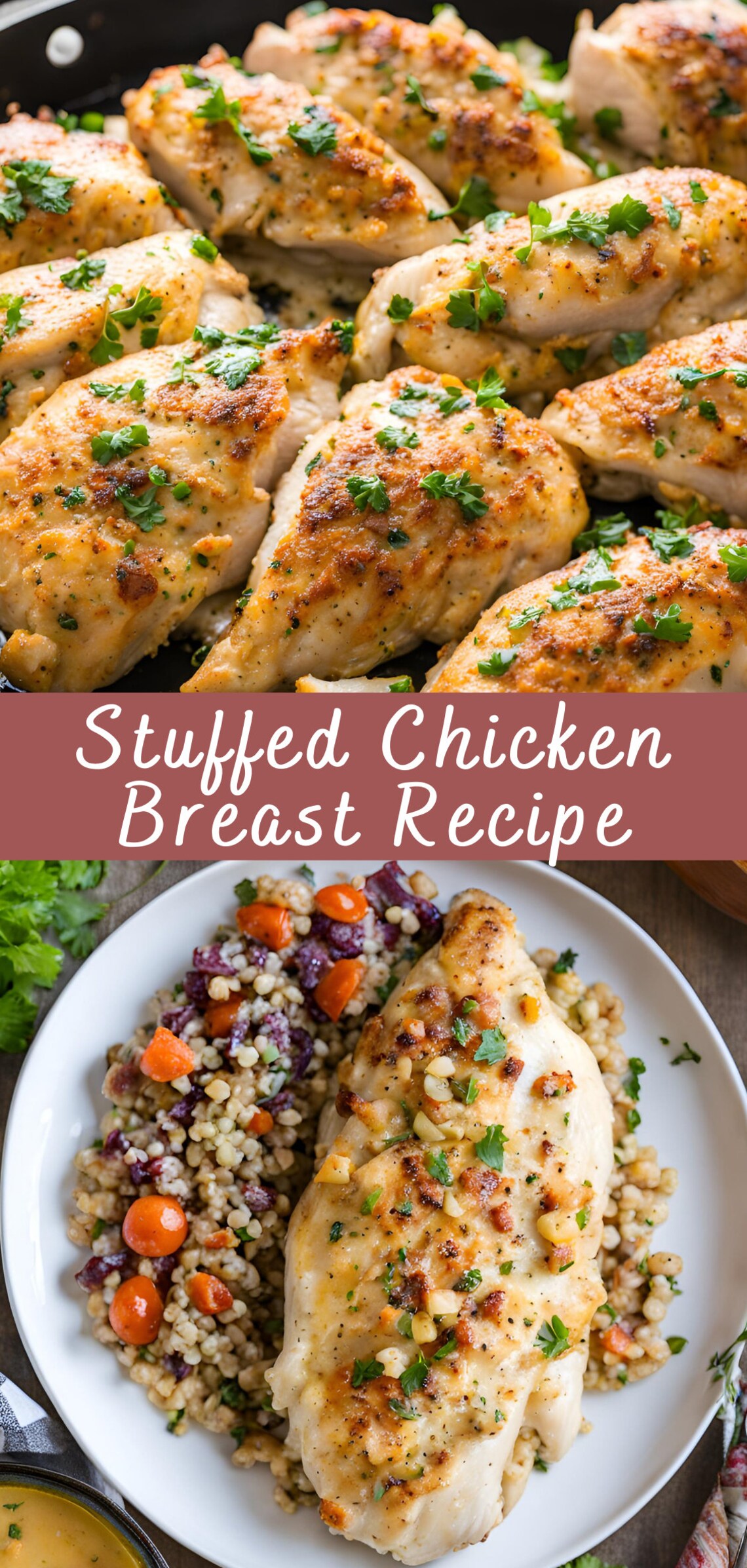 BEST Stuffed Chicken Breast Recipe - Etsy