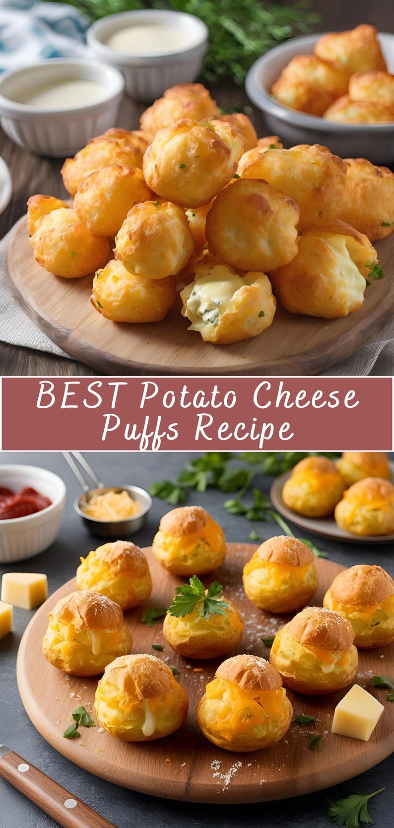 BEST Potato Cheese Puffs Recipe - Etsy