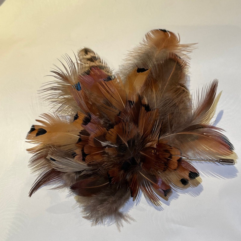 Feather Hat Pin - Etsy