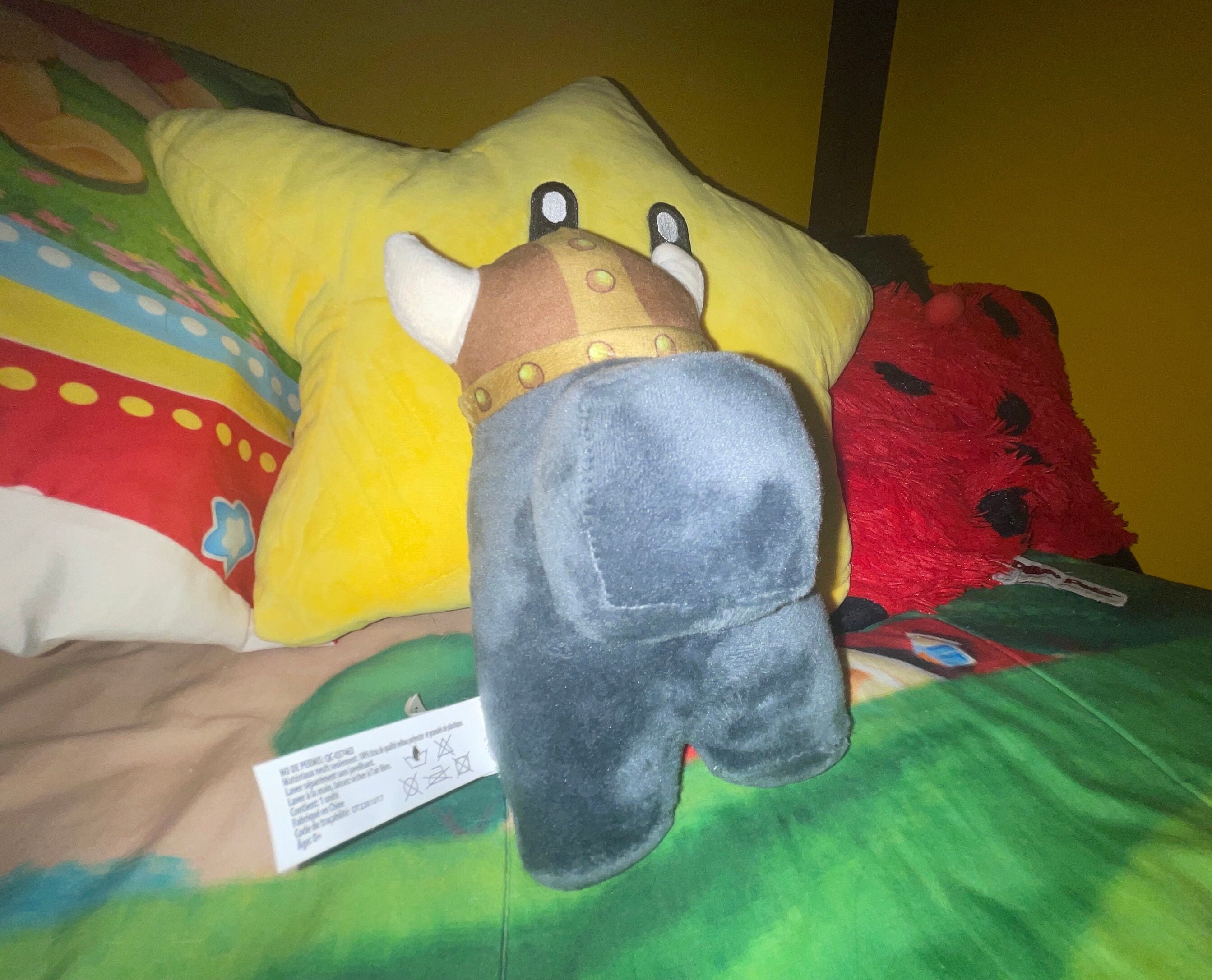 Official Toikido Among Us Gray Viking Plush comes With Tag Read Desc ...