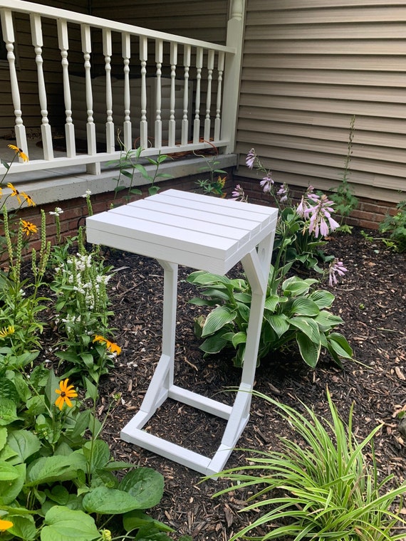 Craftsman Style Side Table Indoor And/or Outdoor - Etsy