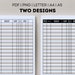 Checkbook Register | Printable Check Registers Template | Ledger | A4 ...