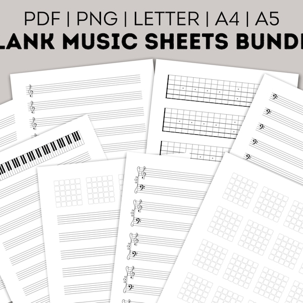 Guitar Chord Chart - Etsy