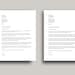 Professional Resignation Letter Template, Editable Two Week Notice ...