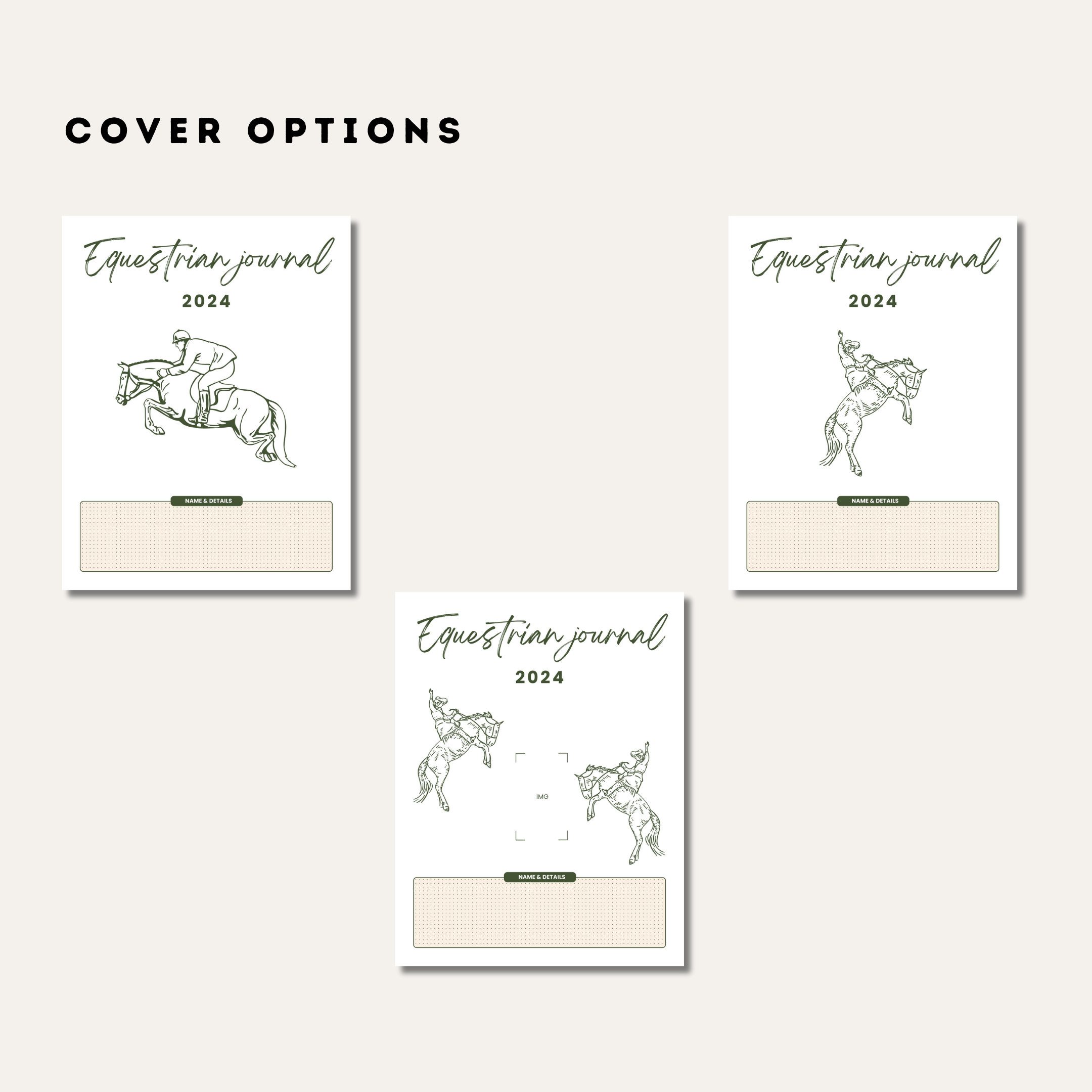 Equine Planner, Printable Equestrian Journal, Horse Health Barn Manager, Equines Feed Chart ...