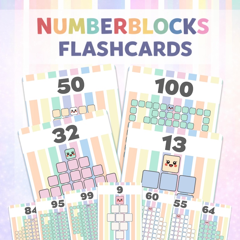 Numberblocks 100 Toys - Etsy
