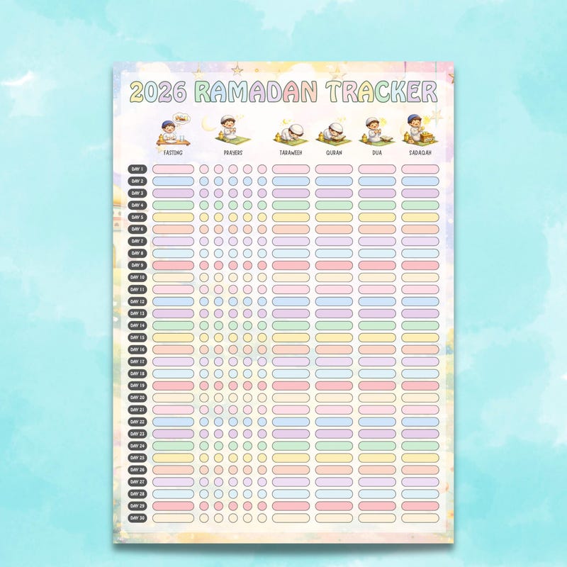 Ramadan Planner - Etsy