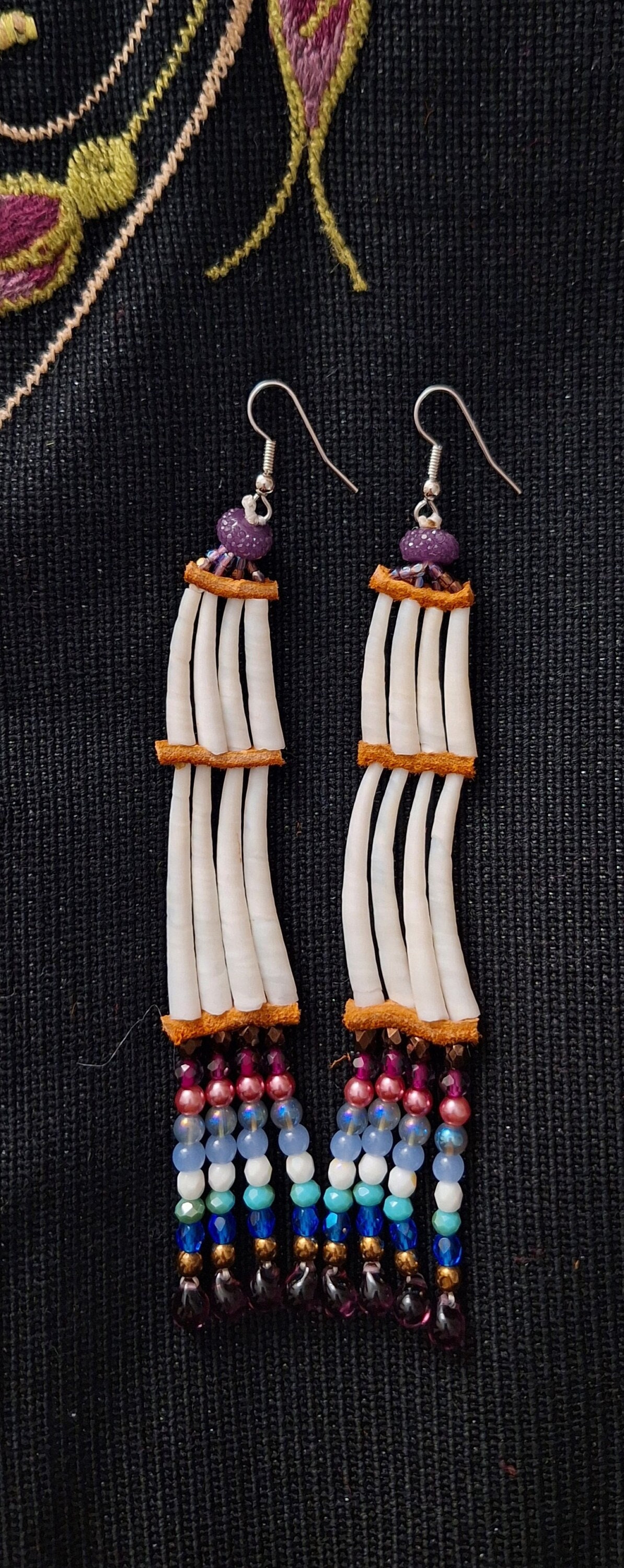 Beaded Earrings, Beaded Earrings Indigenous, Native Made Beaded ...