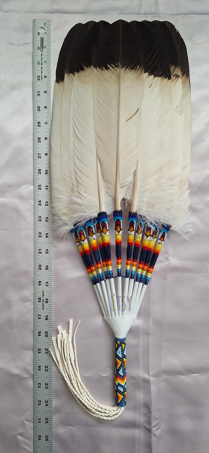 Pow Wow Fan, Smudge Fan, Ceremonial Fan, Prayer Fan, Meditation Fan ...