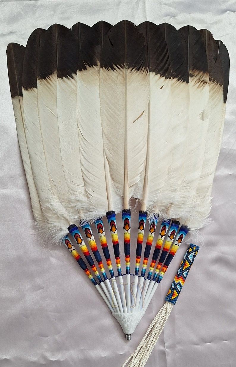 Pow Wow Fan, Smudge Fan, Ceremonial Fan, Prayer Fan, Meditation Fan ...