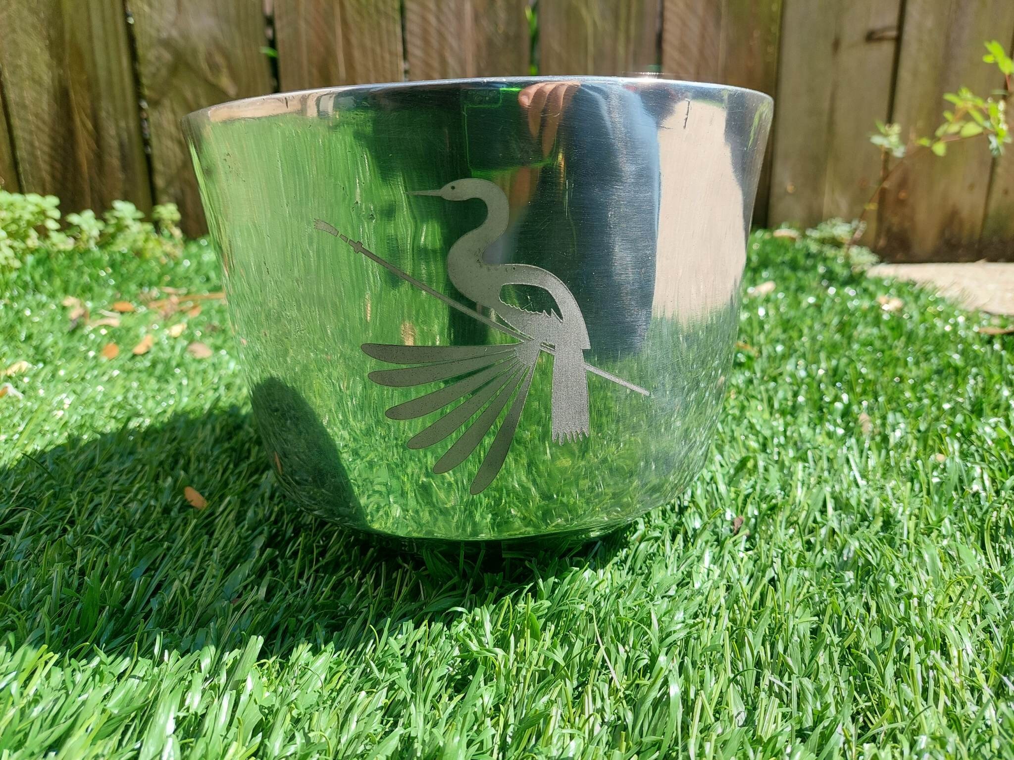 Native American Church Water Drum Size 7 Kettle Aluminum Waterbird ...