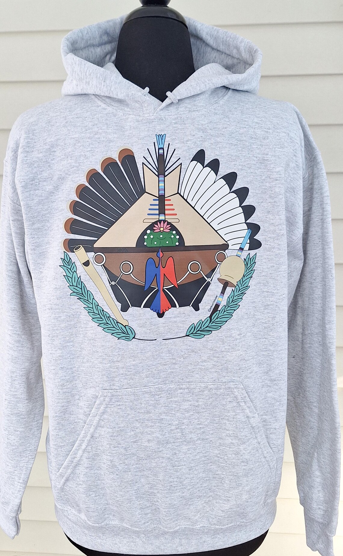 Unisex Peyote Hoodie, Native American Church Hoodies, NAC Shirts, NAC ...
