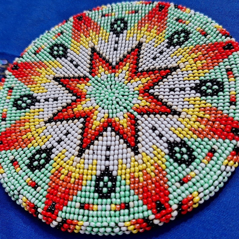 Beaded Medallion - Etsy