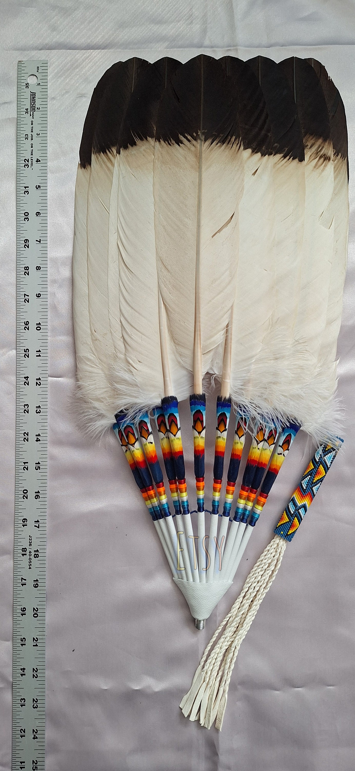 Pow Wow Fan, Smudge Fan, Ceremonial Fan, Prayer Fan, Meditation Fan ...