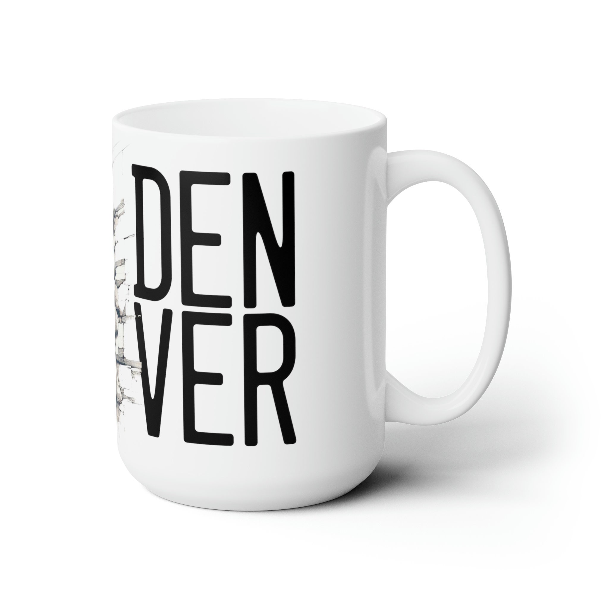 Broncos With Denver Ceramic Mug 15oz - Etsy