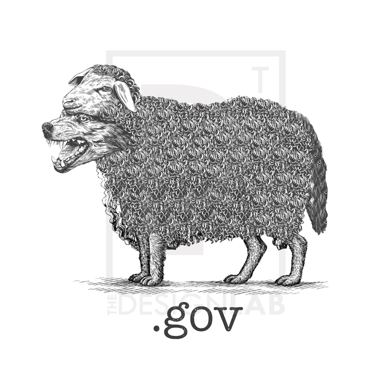 Printable Wolf in Sheeps Clothing Image SVG PNG Government - Etsy