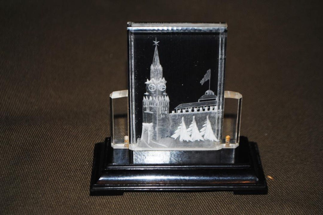 Old Soviet 3D Souvenir: Moscow Kremlin – Iconic Relic of the Cold War ...