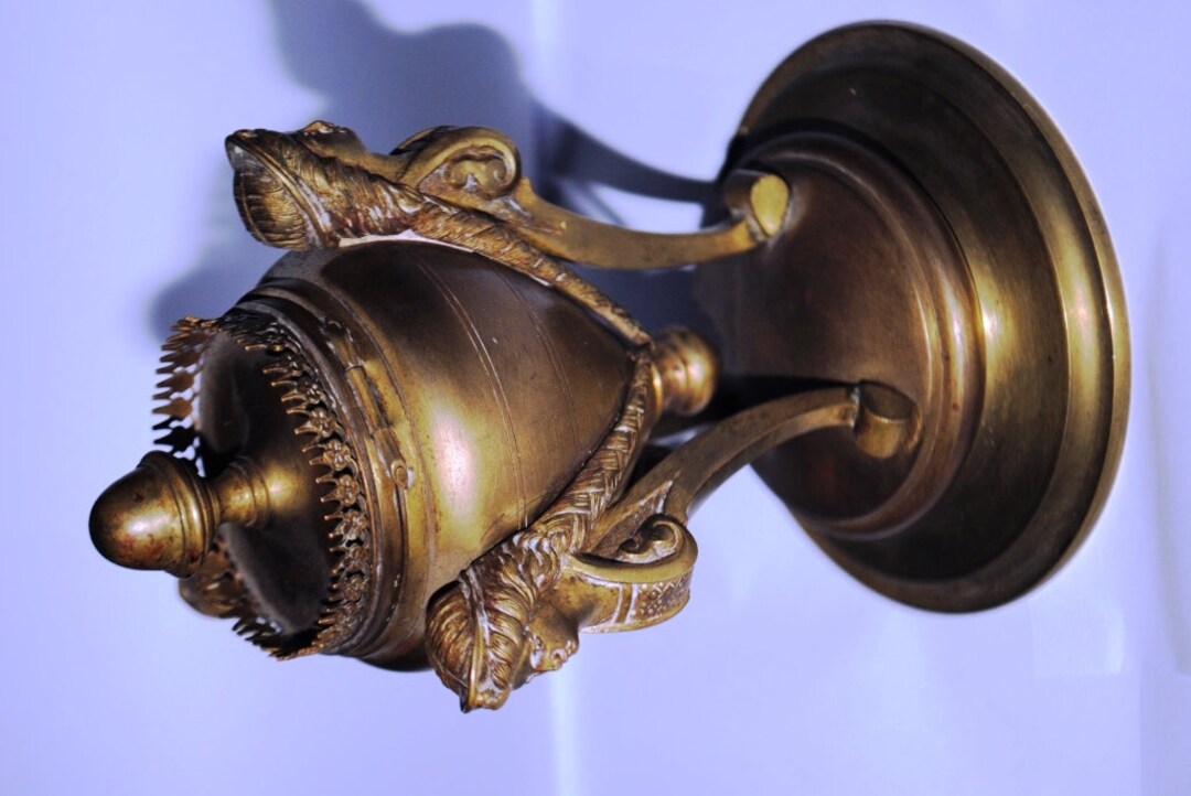 Empire Style Inkwell, Bronze, Western Europe, 1870-1890. - Etsy