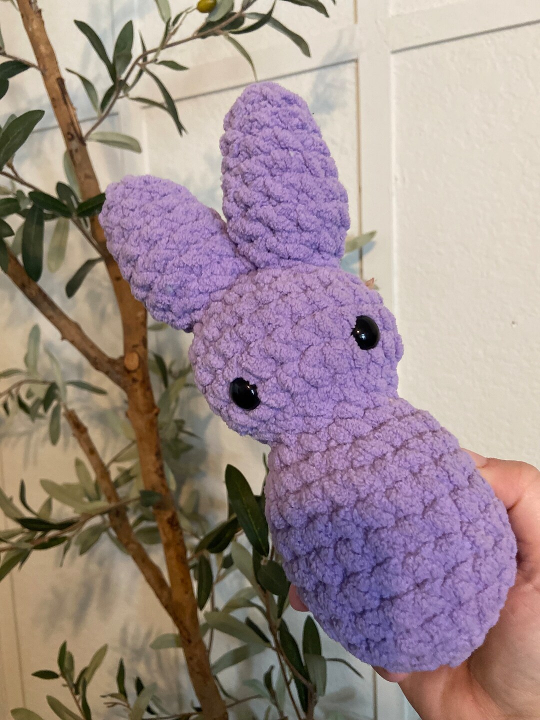 Purple Peep Crochet Plushie Stuffed Animal Toy - Etsy
