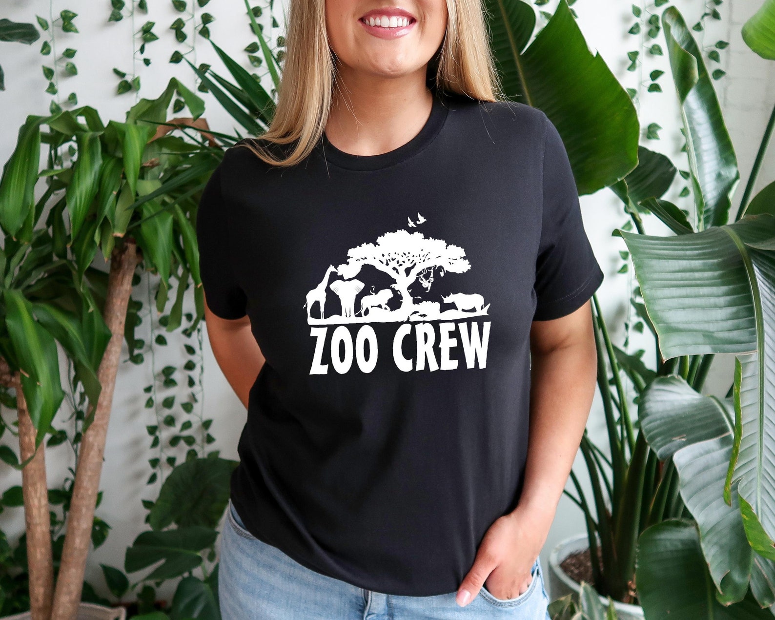 Zoo Crew T-shirt, Zoo Animal Tee, Animal Shirt, Safari Adventure Tee ...