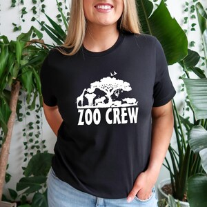 Zoo Crew T-shirt, Zoo Animal Tee, Animal Shirt, Safari Adventure Tee ...