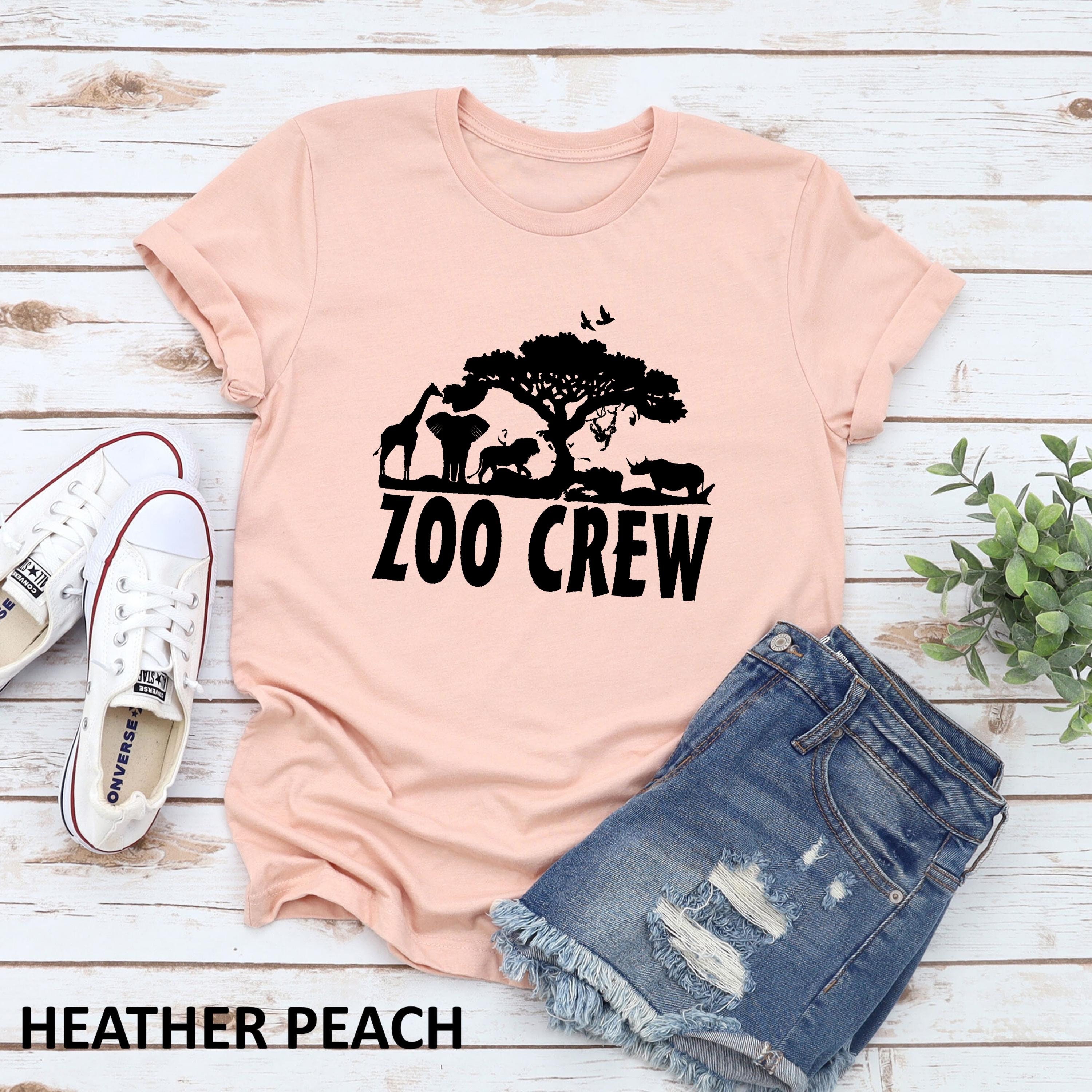 Zoo Crew T-shirt, Zoo Animal Tee, Animal Shirt, Safari Adventure Tee ...