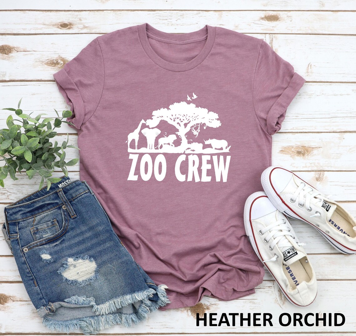 Zoo Crew T-shirt, Zoo Animal Tee, Animal Shirt, Safari Adventure Tee ...