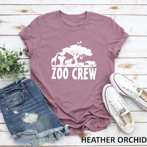 Zoo Crew T-shirt, Zoo Animal Tee, Animal Shirt, Safari Adventure Tee ...