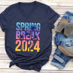 Spring Break 2024 Shirt, Beach Vacation Gift, Summer Apparel, Mothers ...