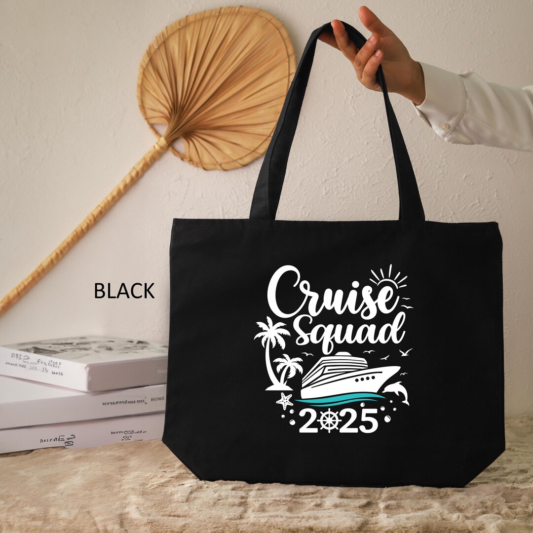 Cruise Squad 2025 Totes, Family Cruise 2025 Tote Bag Gift, Cruise Gifts ...