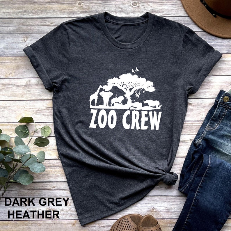 Zoo Crew T-shirt, Zoo Animal Tee, Animal Shirt, Safari Adventure Tee ...