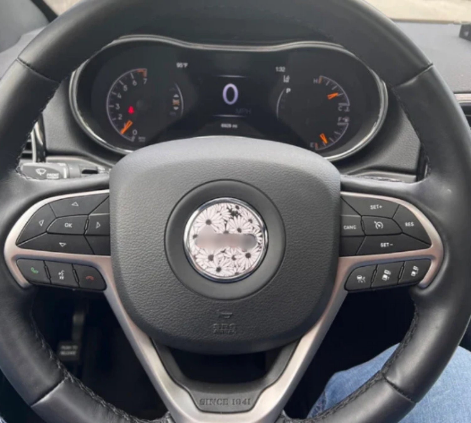 Daisy Flowers Steering Wheel Overlay Decal Compatible With - Etsy