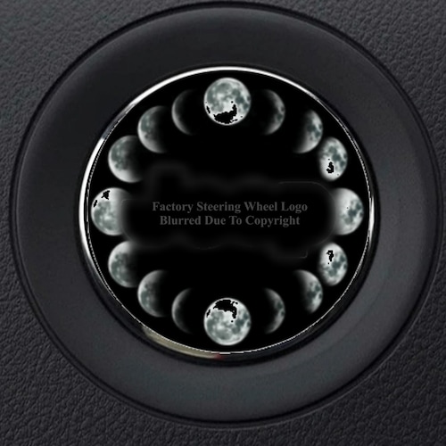 Steering Wheel Overlay Decal Moon Phases Compatible With - Etsy