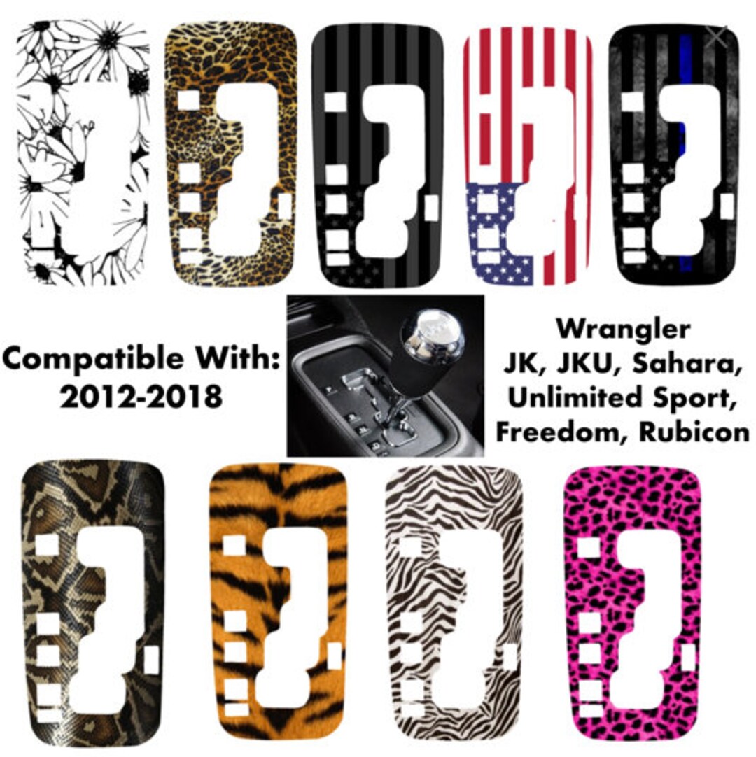 Shifter Gear Plate Overlay Decal Double Layered Compatible With 2012 ...