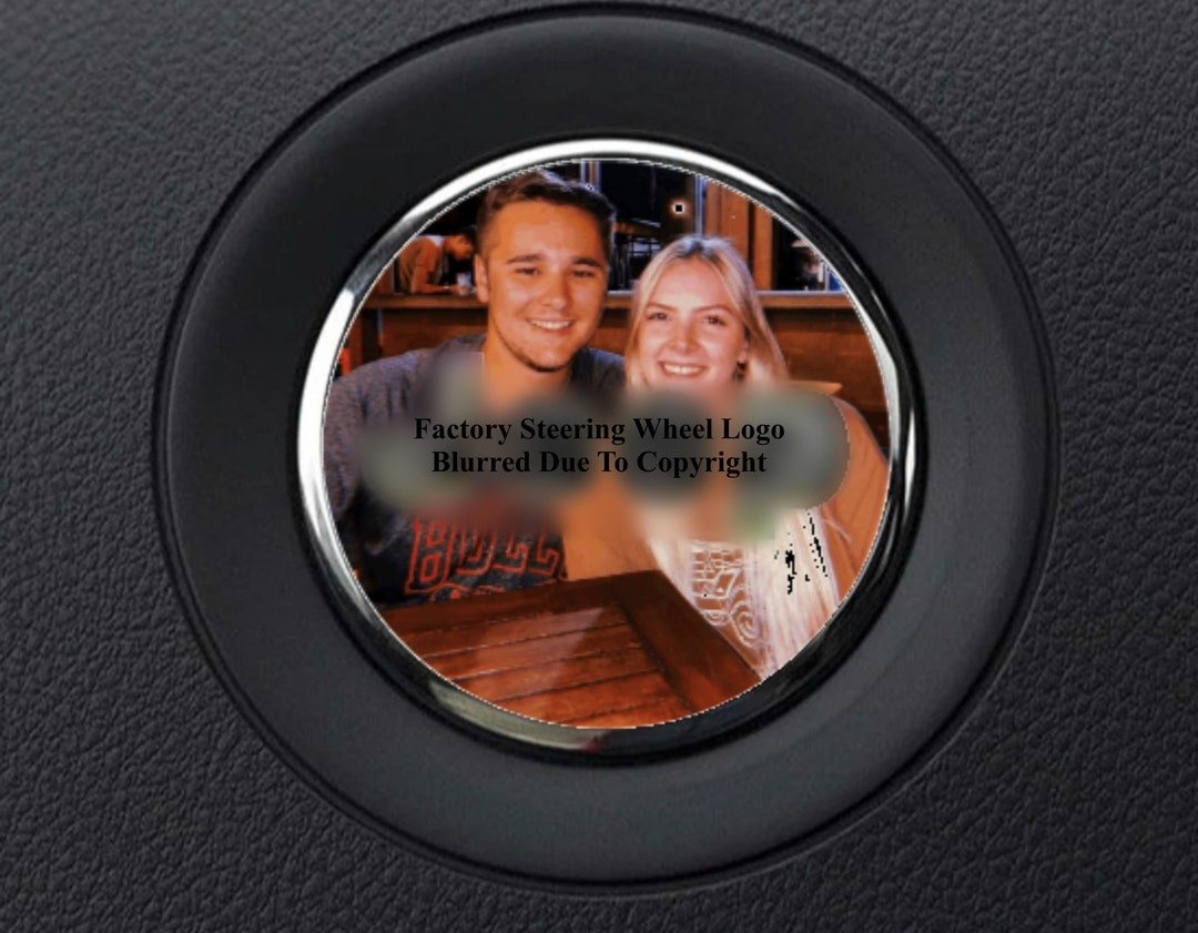 YOUR IMAGE Personalized Custom Steering Wheel Overlay Decal Compatible ...