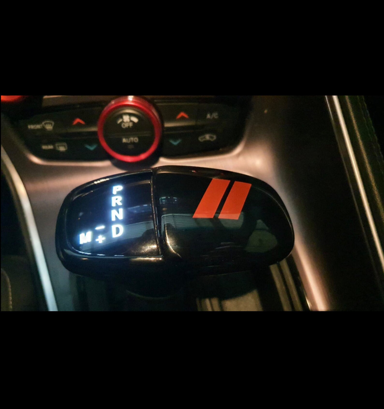 Gear Shift Knob Trim Accessory Compatible With Charger Challenger 2015 ...